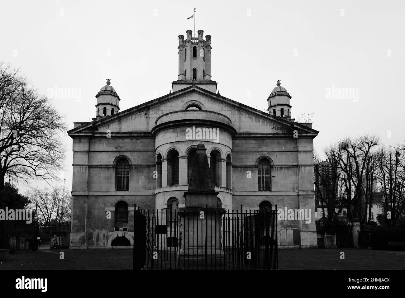 St George in the East Stock Photo - Alamy