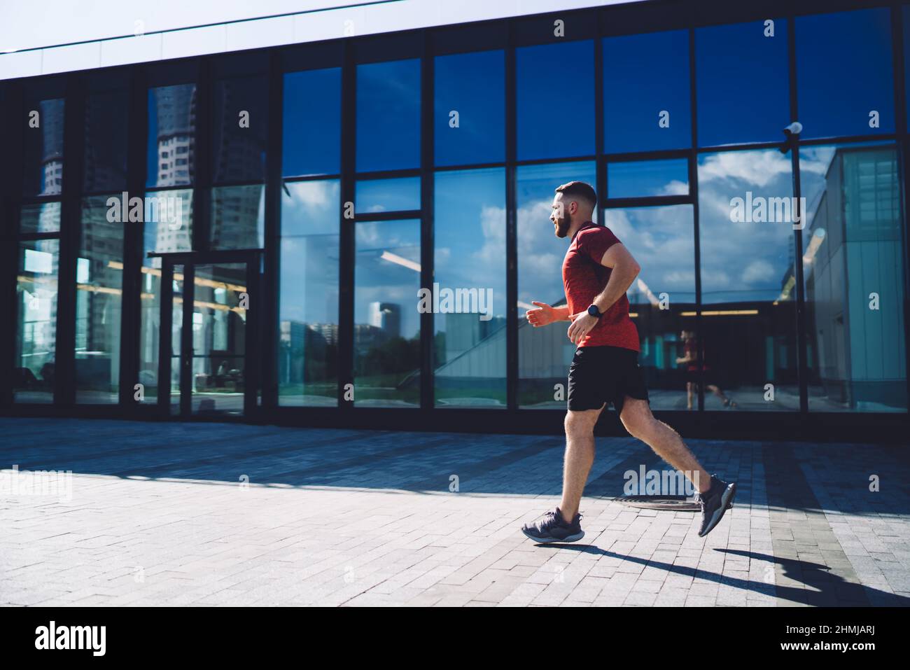 Full length view sportsman in hi-res stock photography and images - Alamy