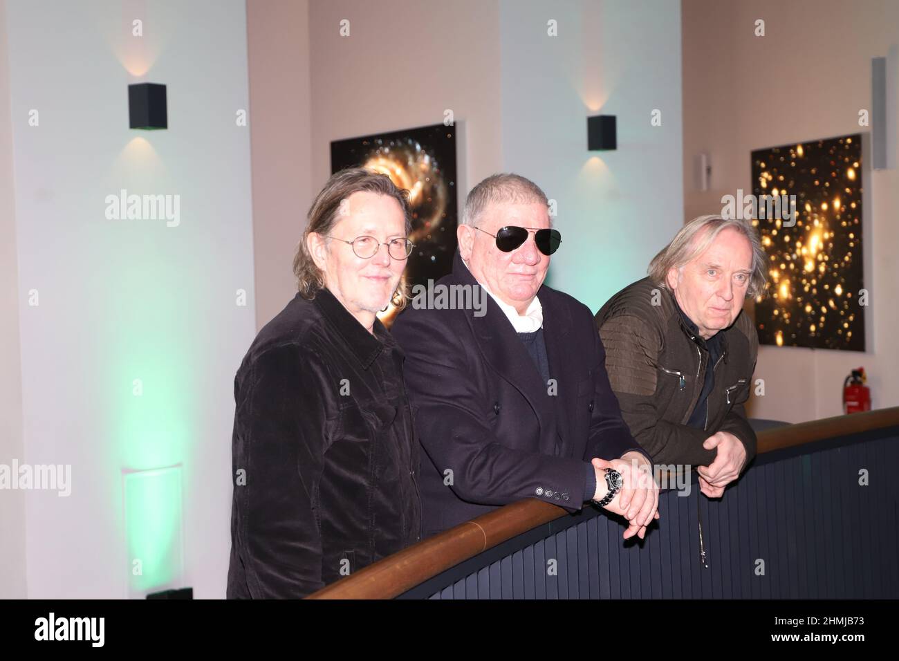 Ingo Haus, Claude-Oliver Rudolph und Hayo Lewerentz bei der Premiere ...