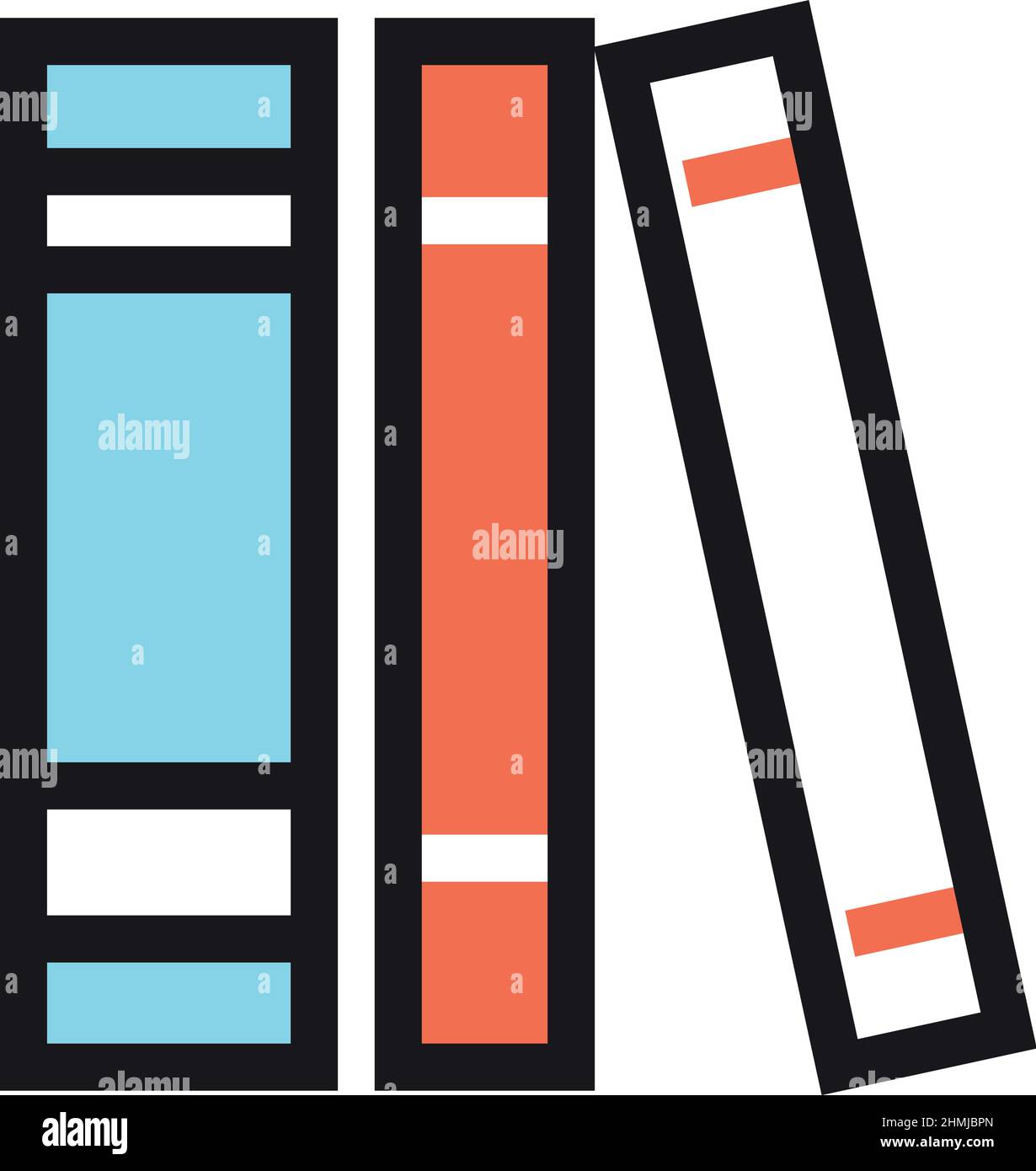 Book shelf icon. Reading symbol. Knowledge sign Stock Vector Image ...