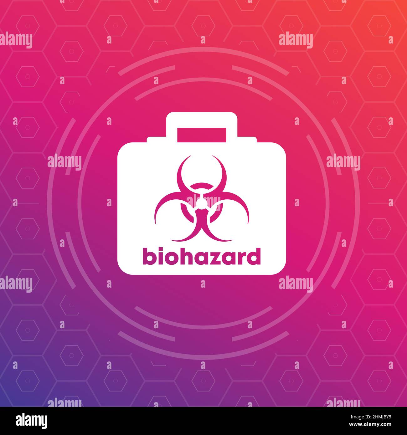 biohazard box icon for web Stock Vector Image & Art - Alamy