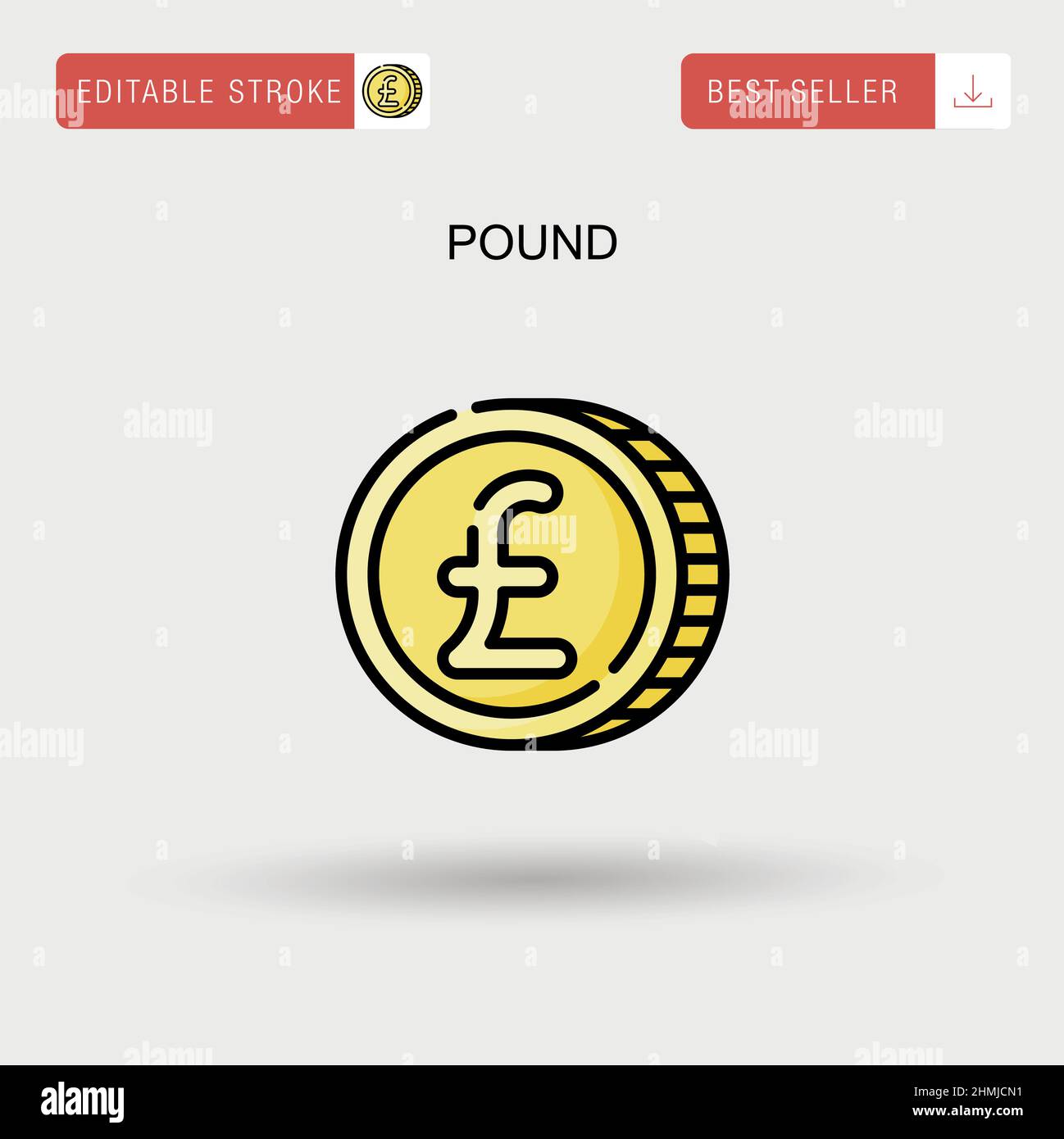 One pound note Stock Vector Images - Alamy