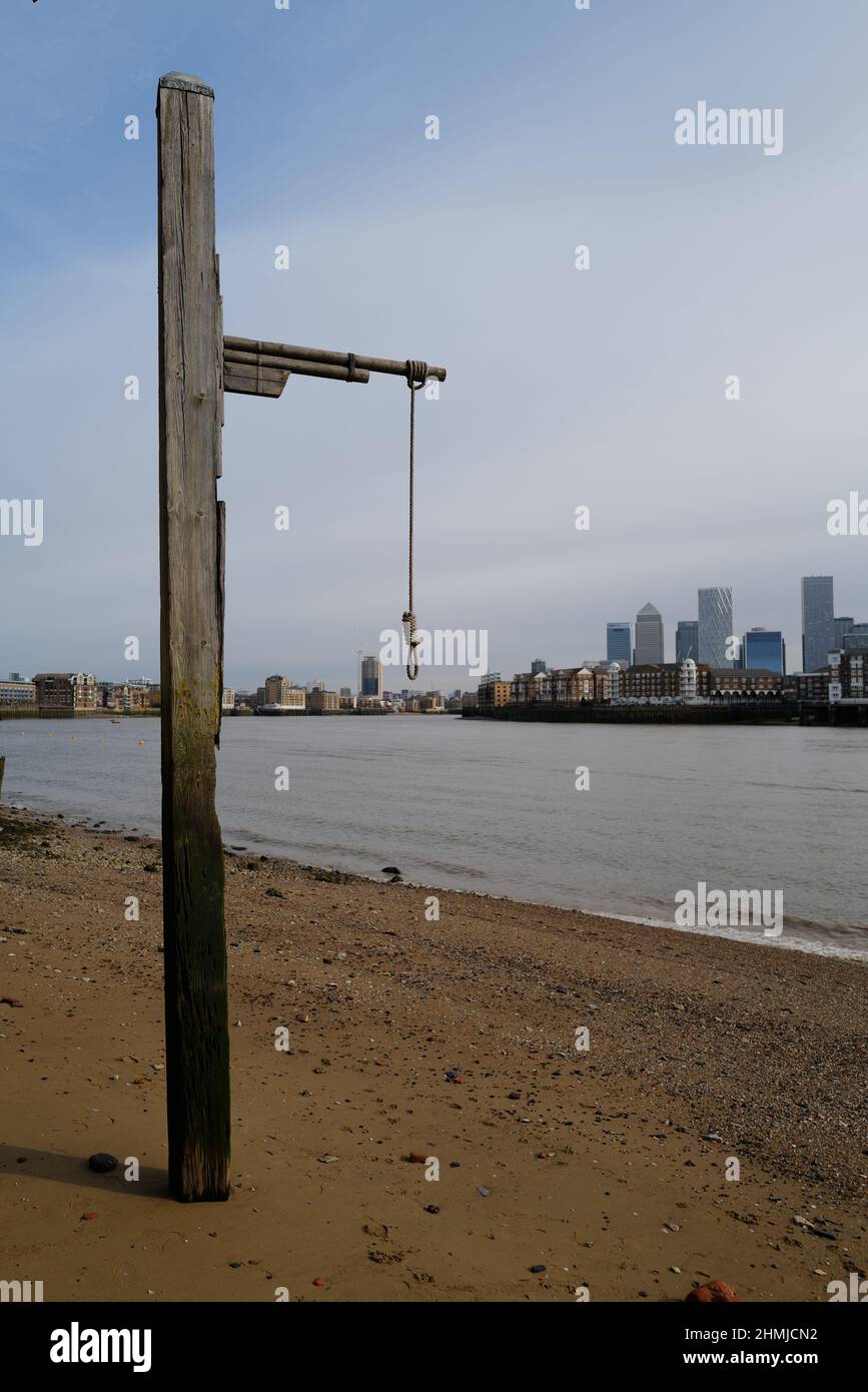 Public execution hanging london hi-res stock photography and images - Alamy