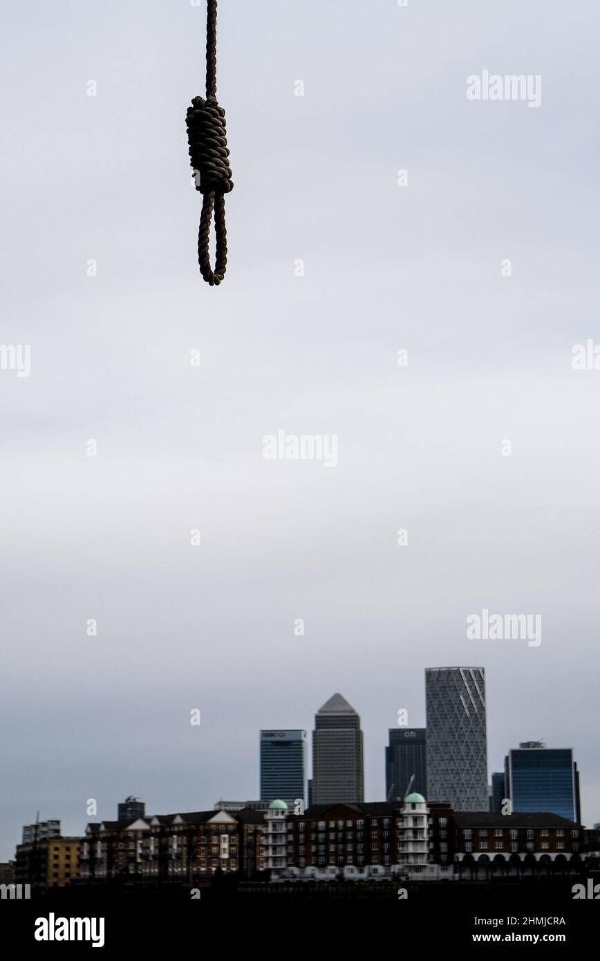 Public execution hanging london hi-res stock photography and images - Alamy