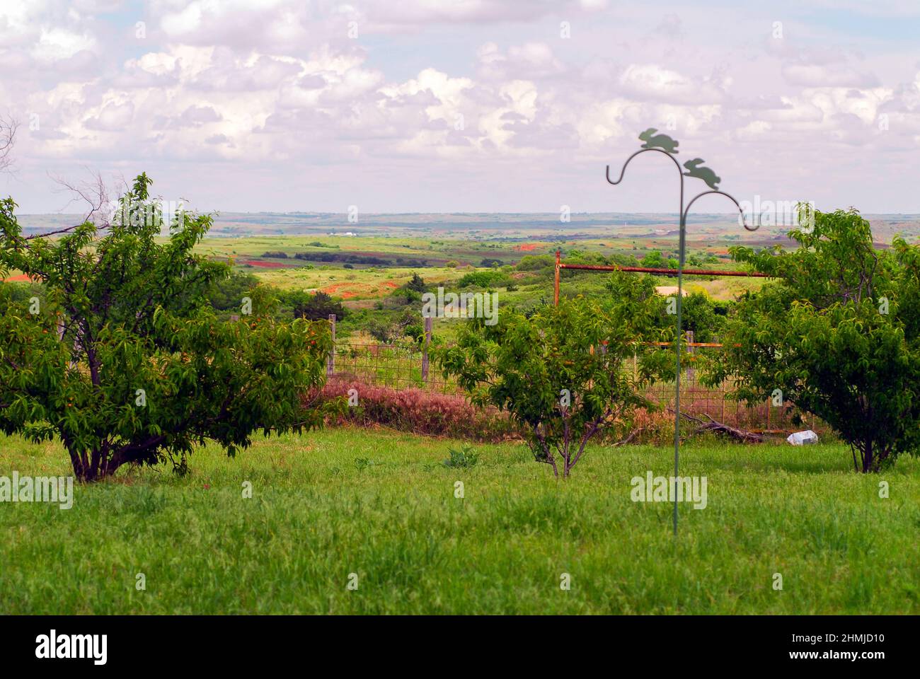 Scenes From Rural Oklahoma Country Living Stock Photo - Alamy