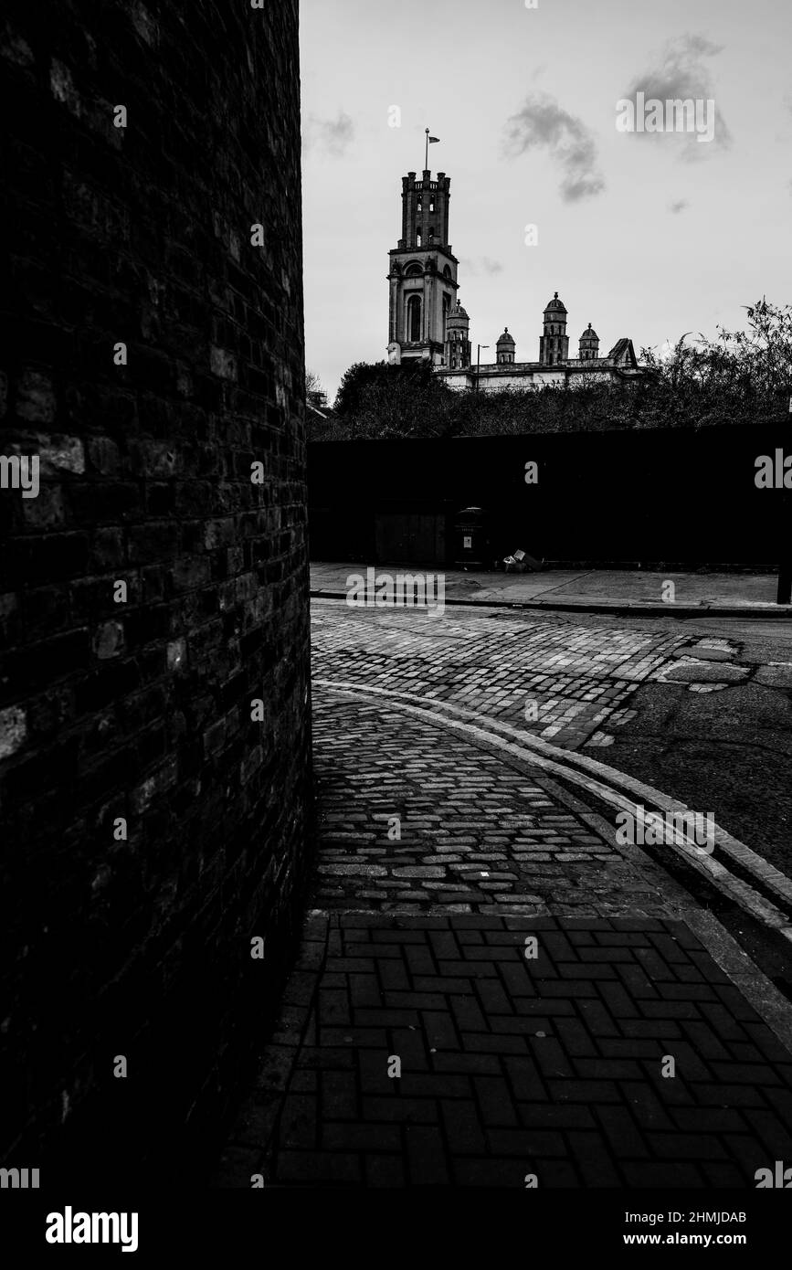 St George in the East Stock Photo - Alamy