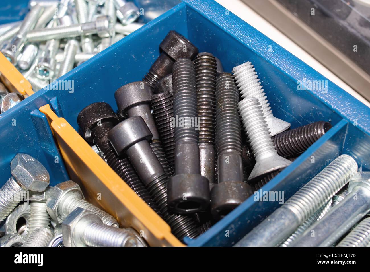 Closeup of container bolts hi-res stock photography and images - Alamy