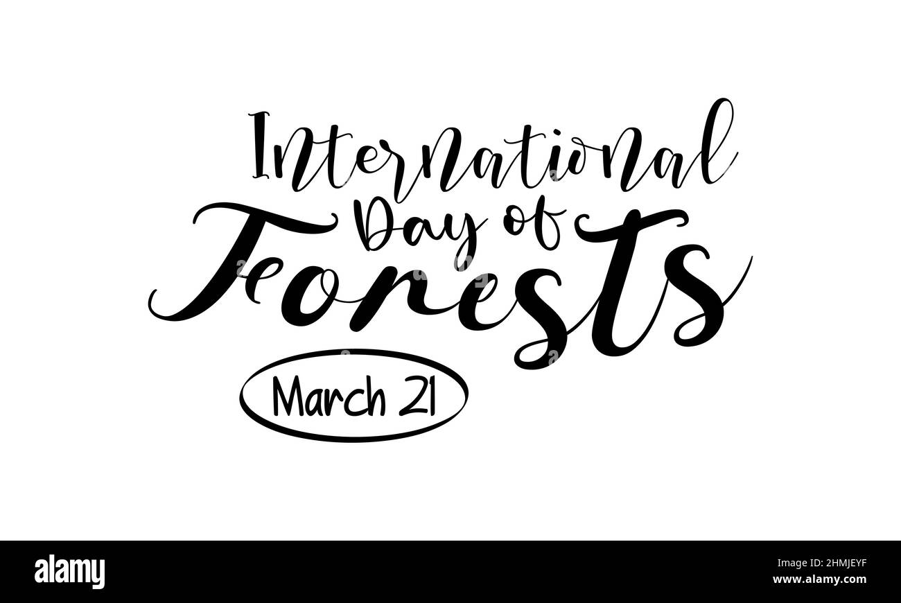 Forest calligraphy hi-res stock photography and images - Alamy