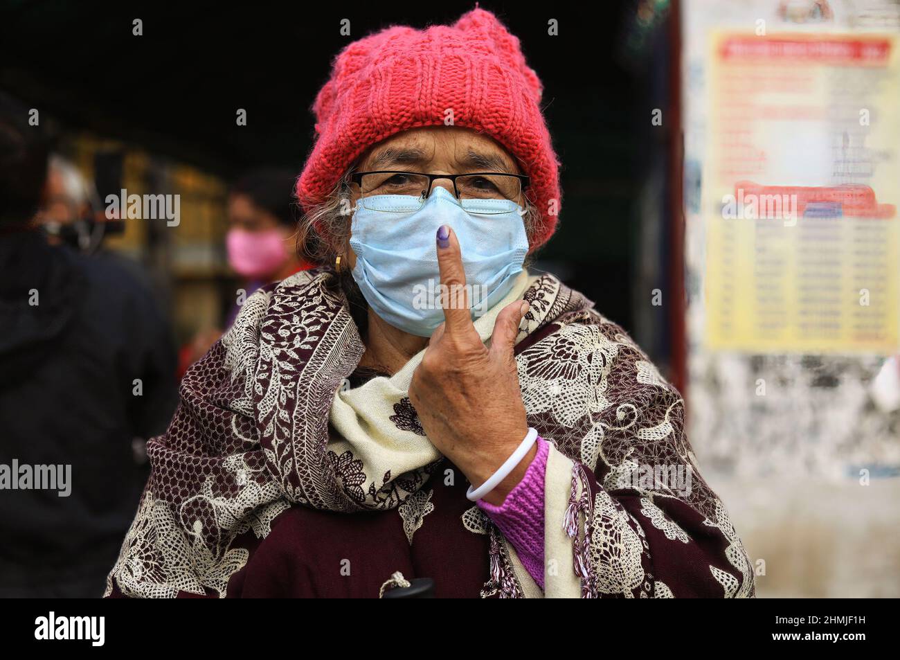 Inked index finger hi-res stock photography and images - Alamy