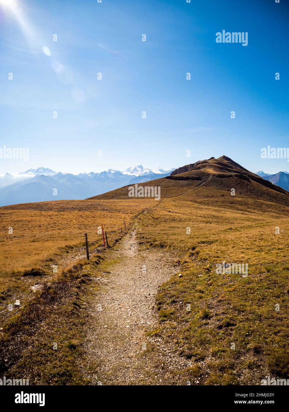 Rocky path leading up mountain hi-res stock photography and images - Alamy