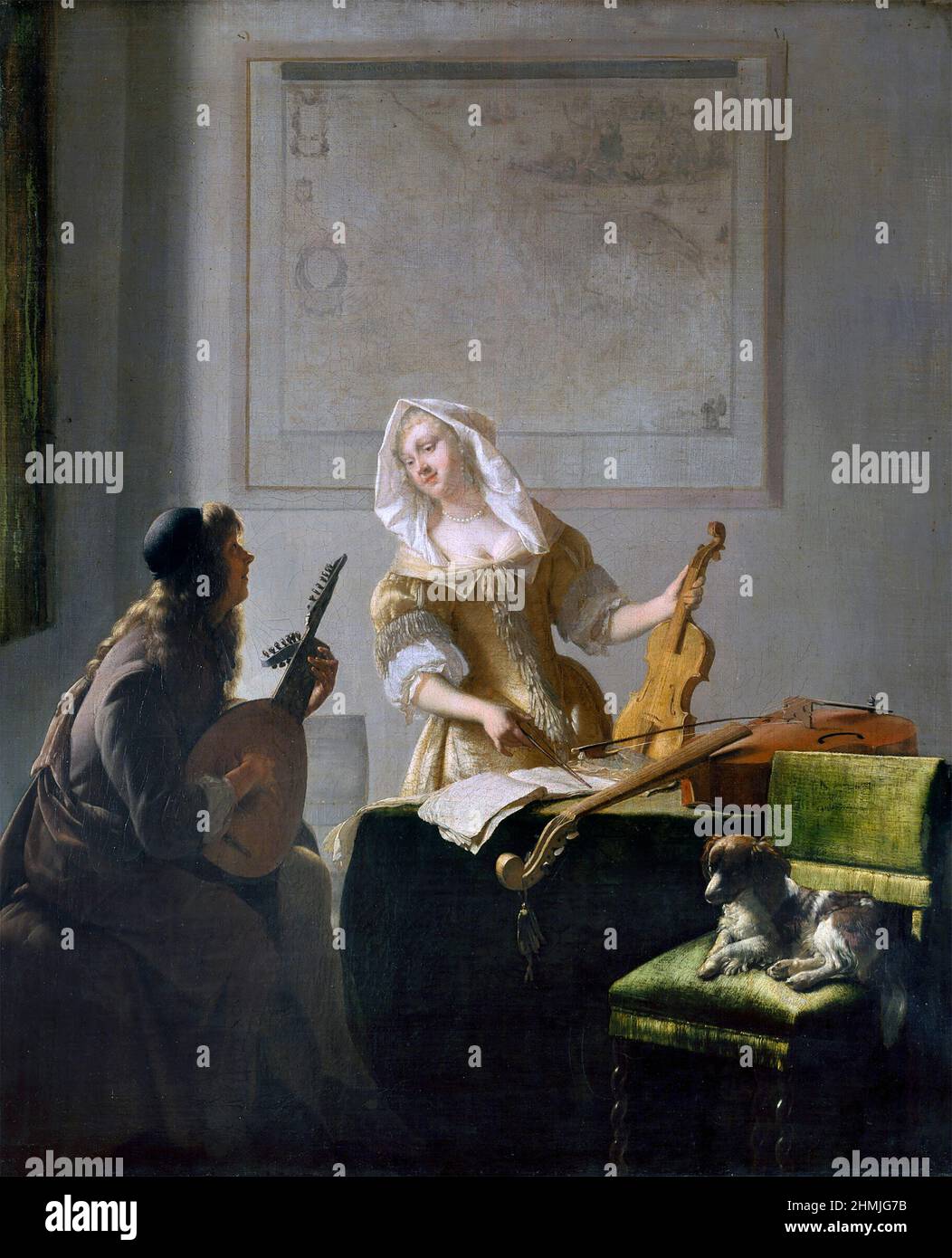 Johannes Vermeer Music Lesson