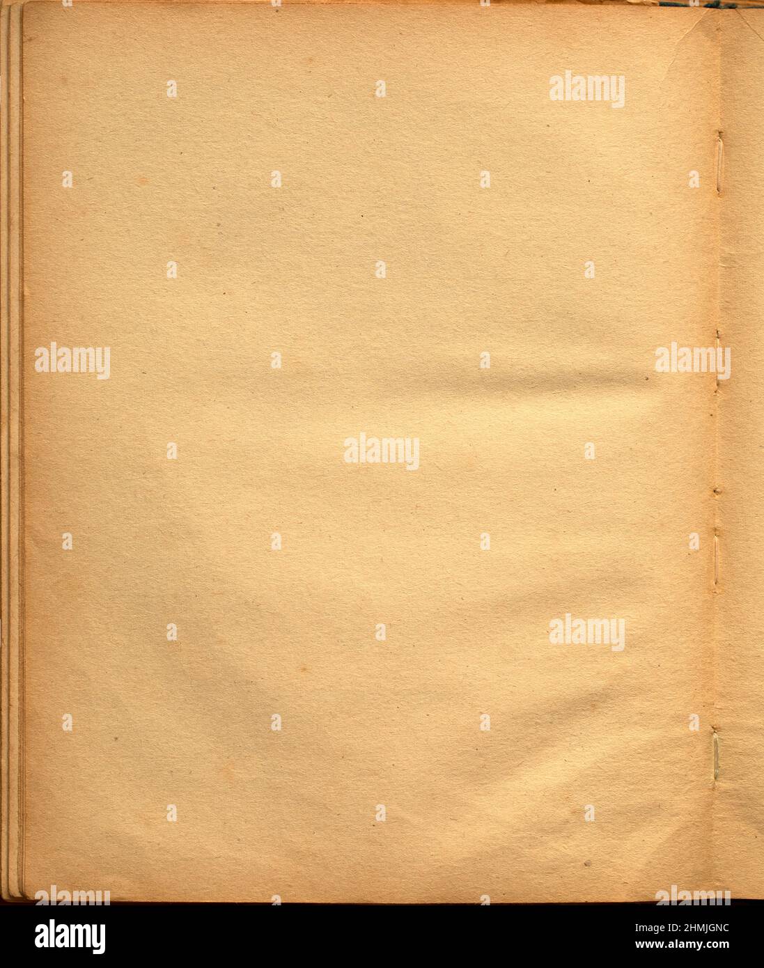 Paper texture from an old book. Yellow sheet of natural background ...