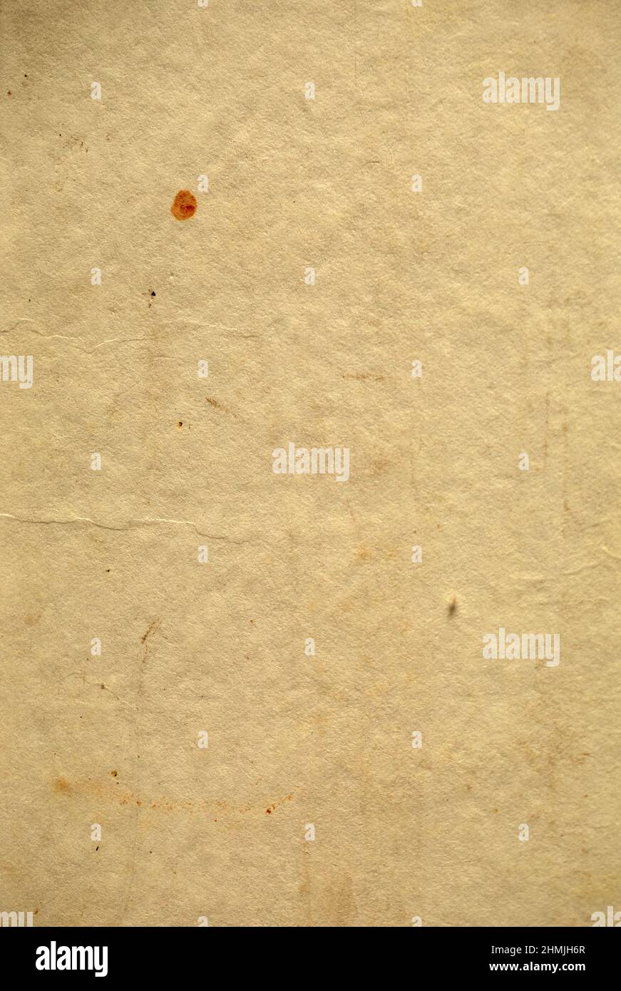 Paper texture from an old book. Yellow sheet of natural background ...