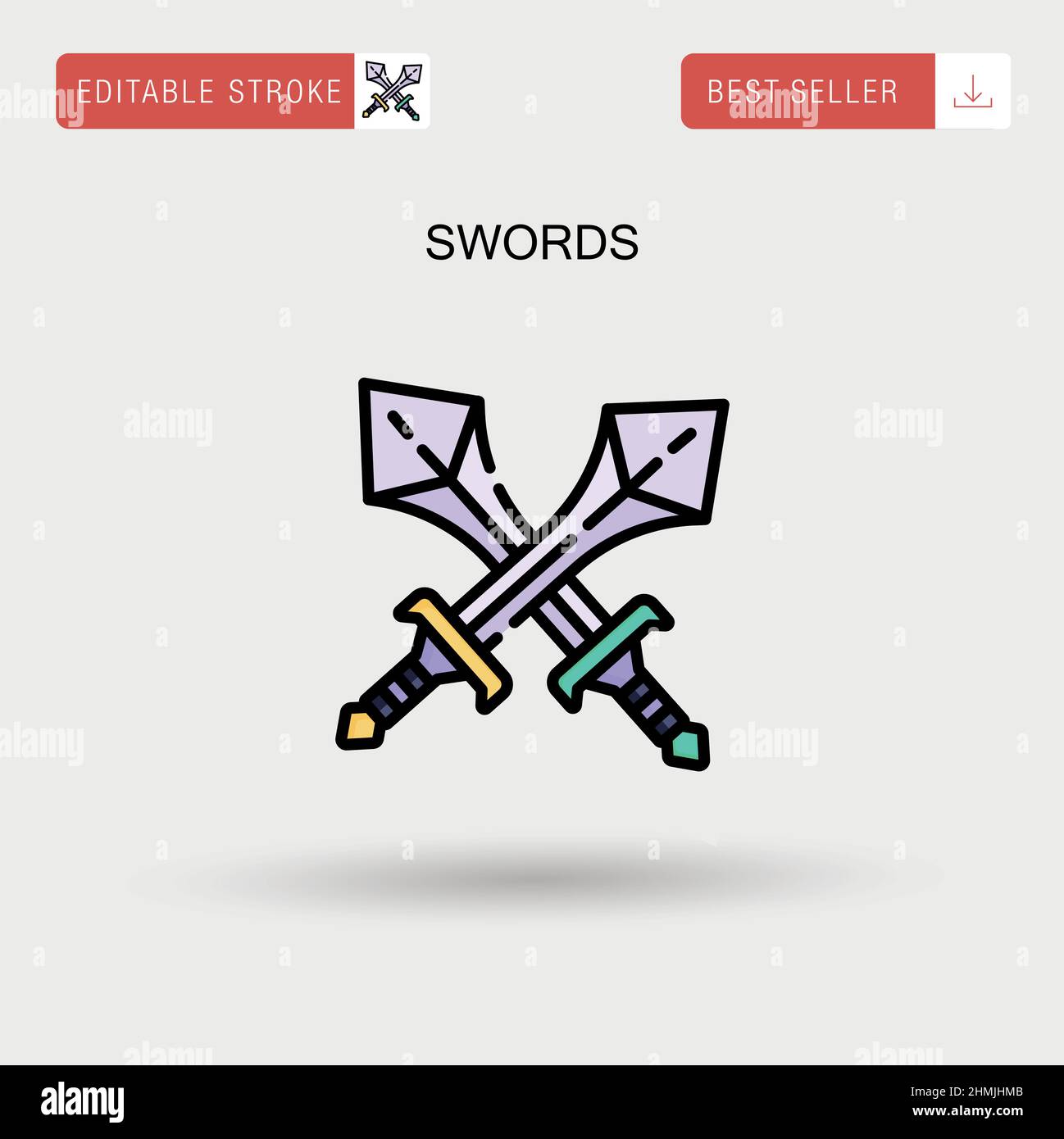 Protection and double shield logo hi-res stock photography and images ...