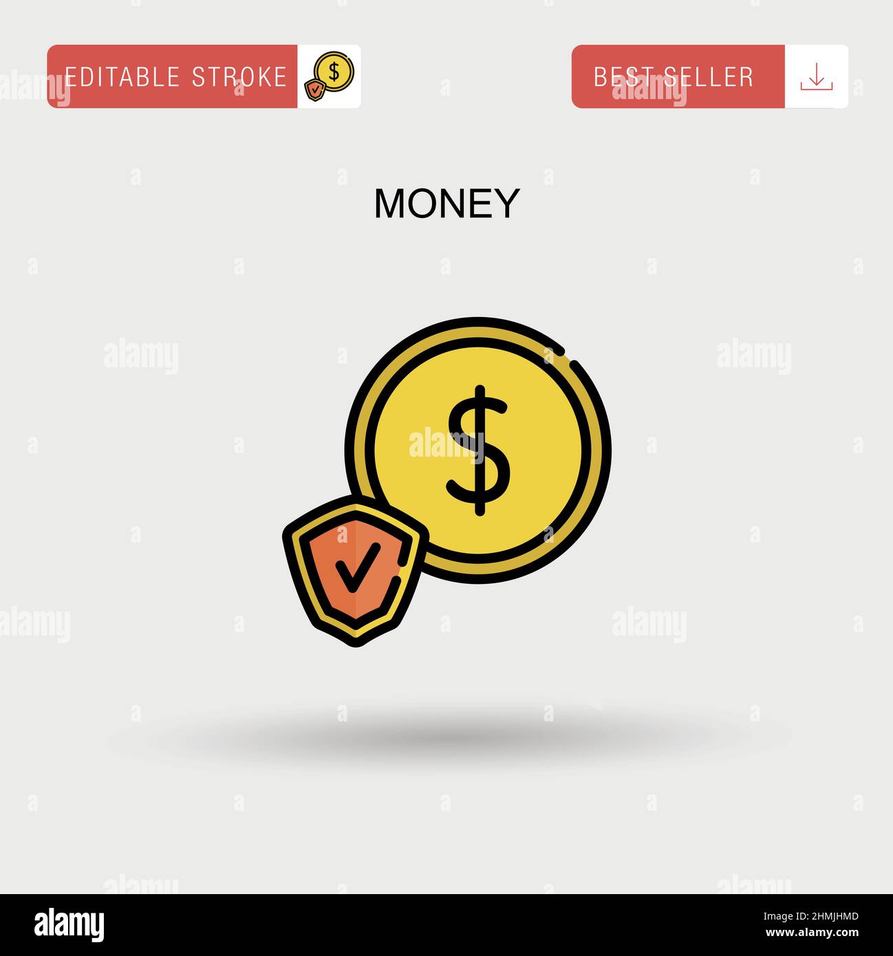 Note bill savings save money Stock Vector Images - Alamy