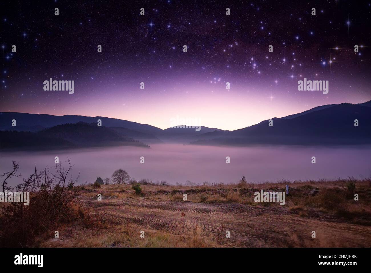 Snowfall before and after hi-res stock photography and images - Alamy