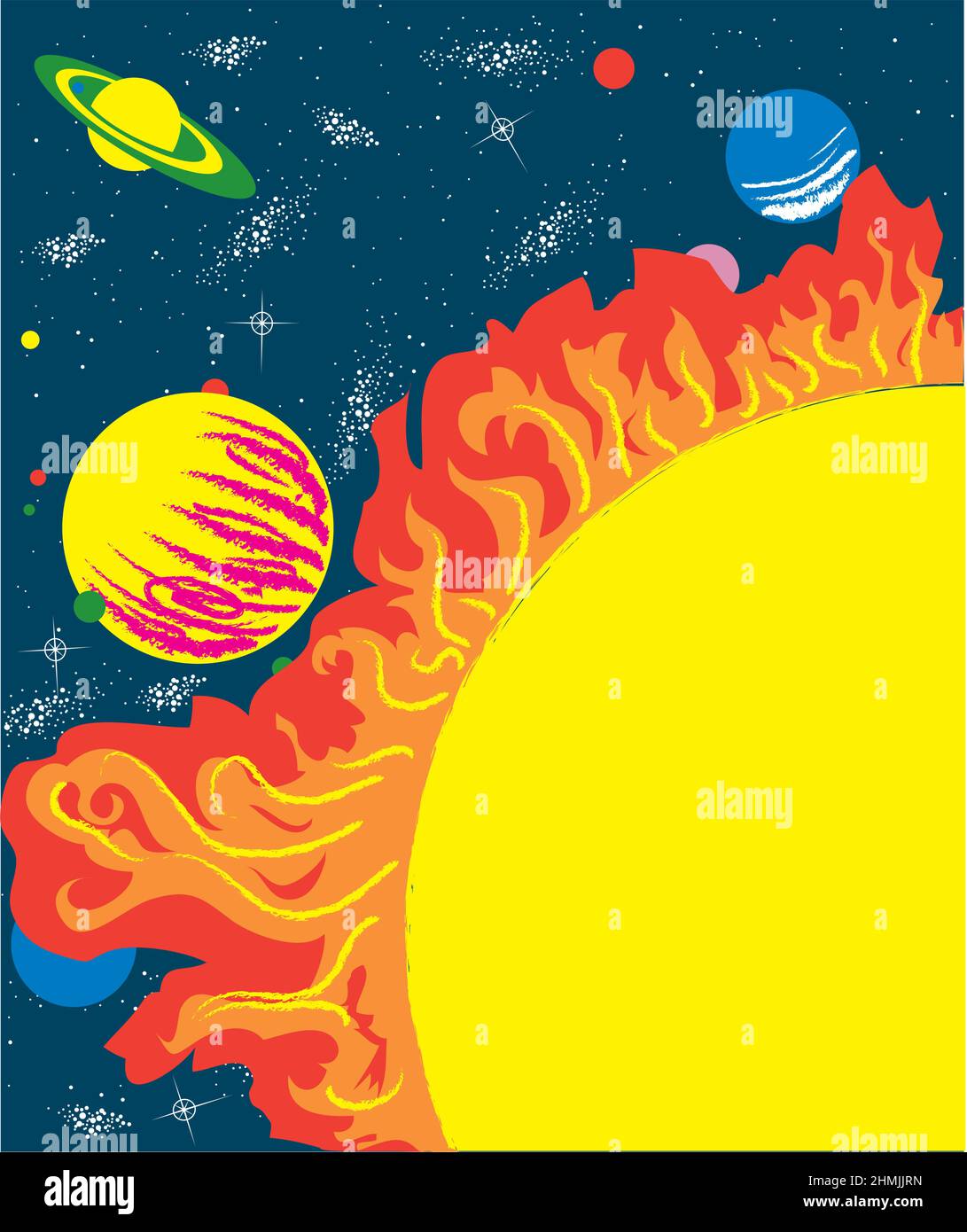 Cosmos Vector Background Stock Vector Image & Art - Alamy