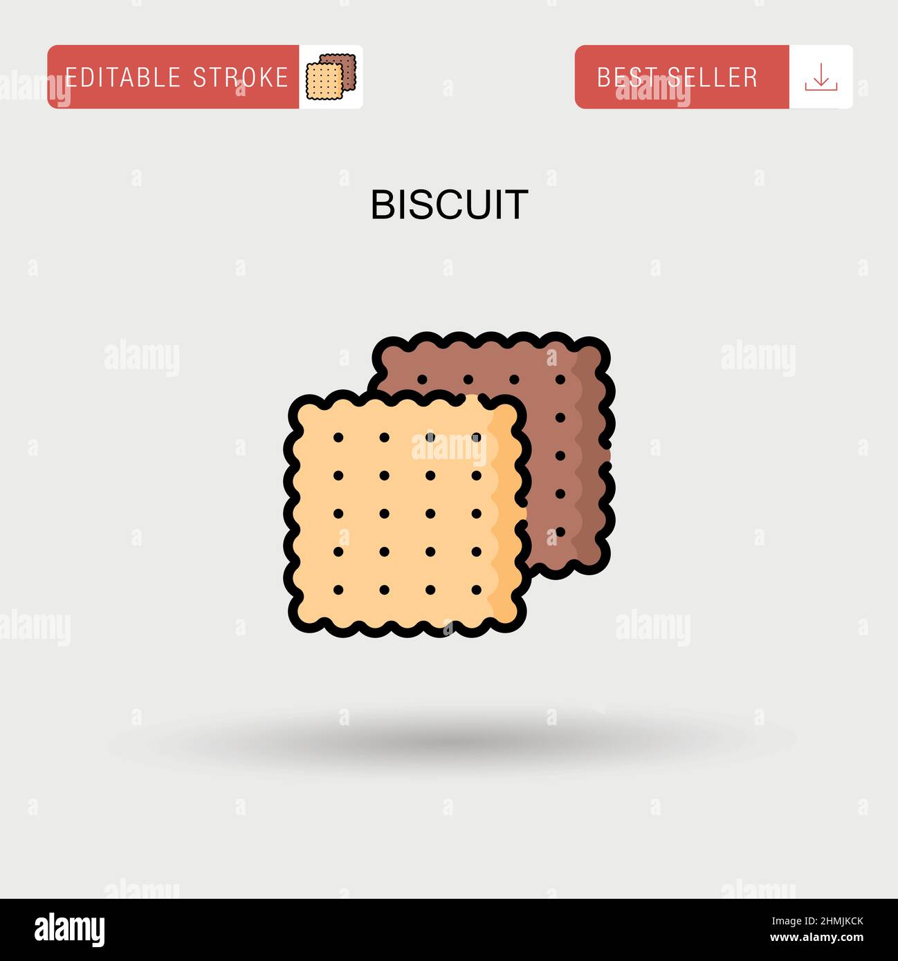 Biscuits texture Stock Vector Images - Alamy