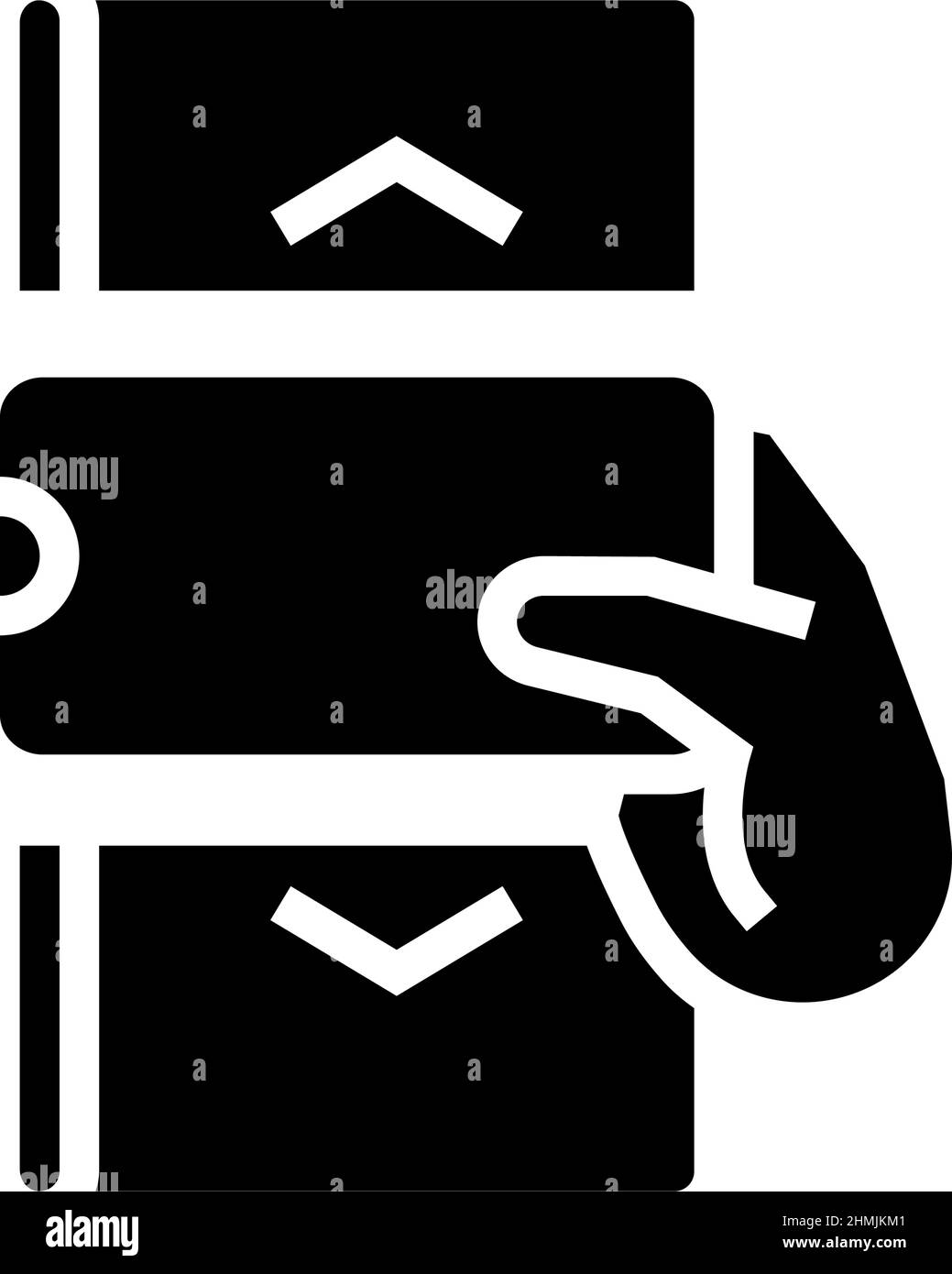 svg internet scroll glyph icon vector illustration Stock Vector Image ...