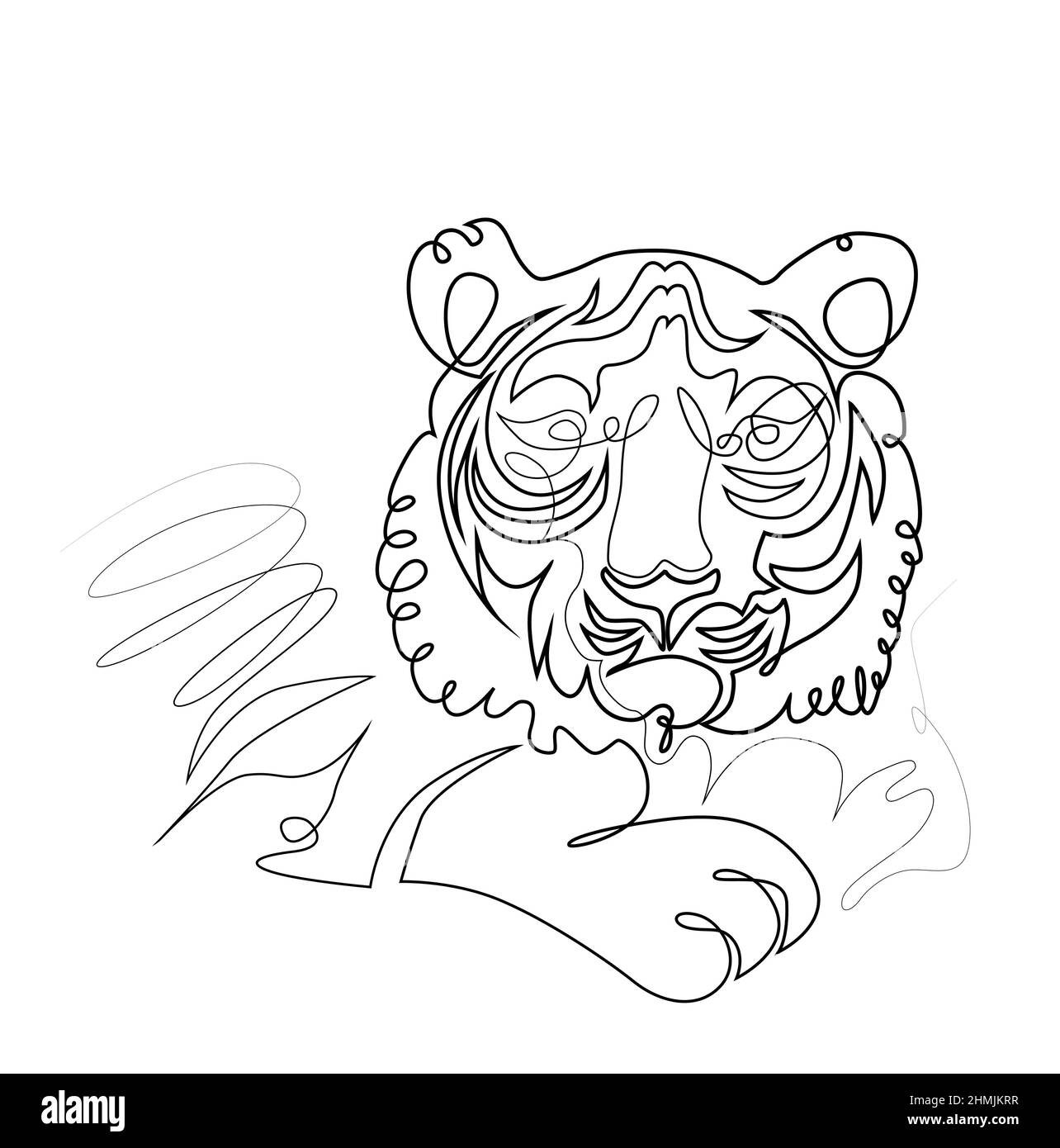 Tiger Tumblr Hipster Drawing
