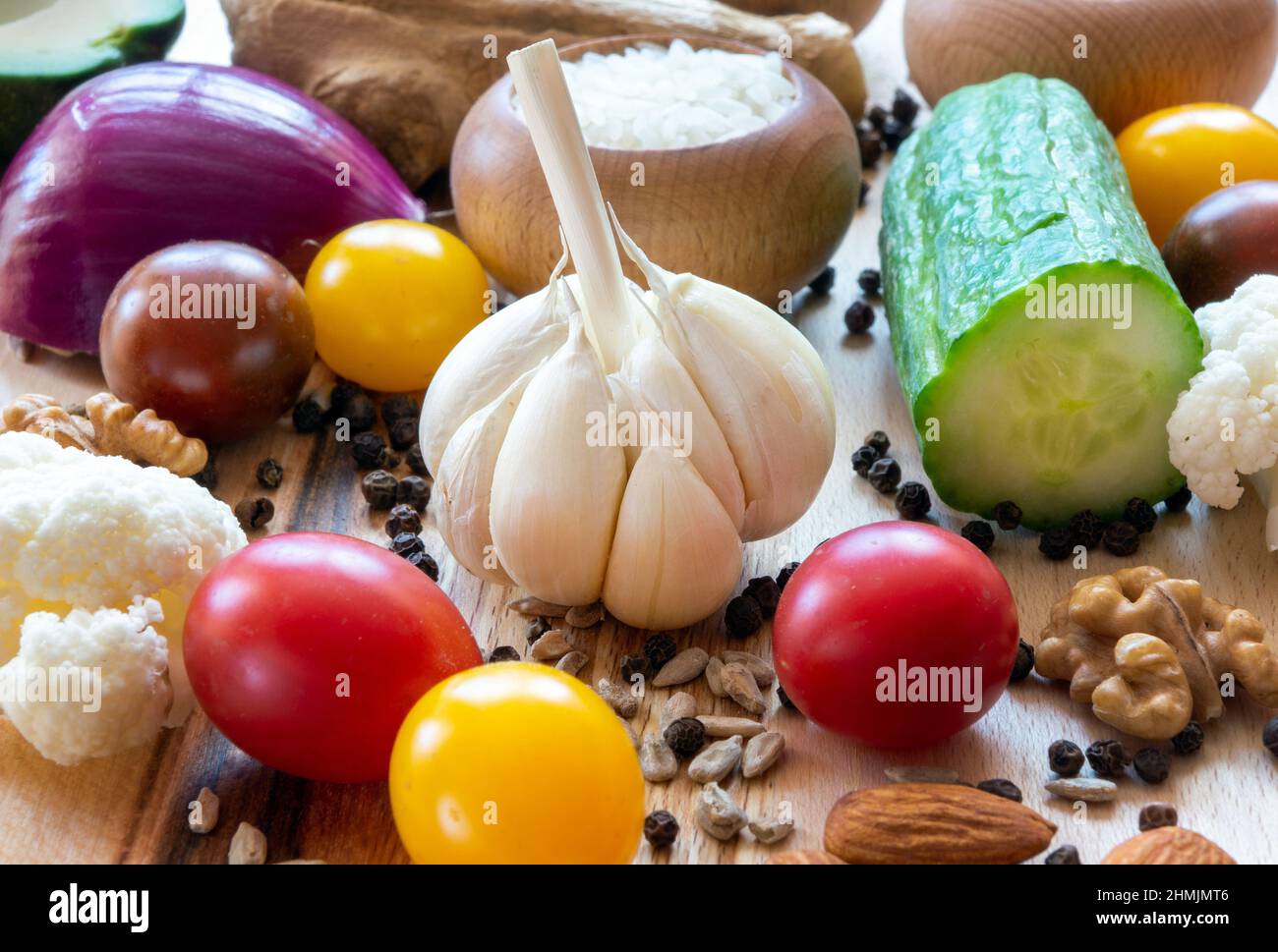Red onion vegetables spices hi-res stock photography and images - Alamy