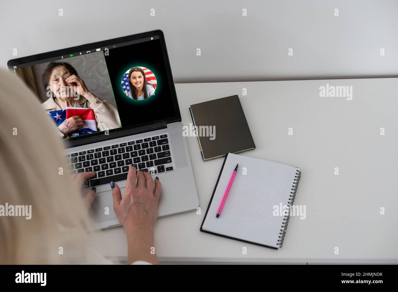 Pc telemeeting hi-res stock photography and images - Alamy