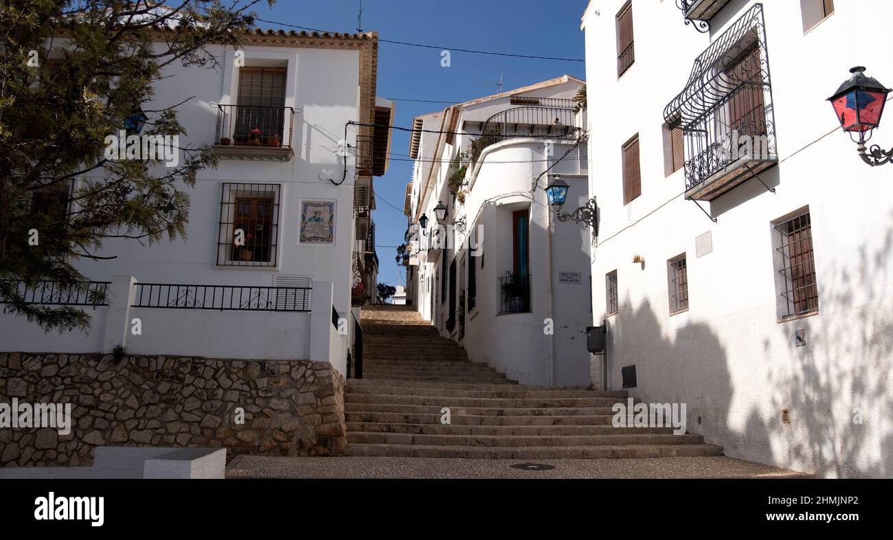 Altea town,Alicante province Spain Stock Photo - Alamy