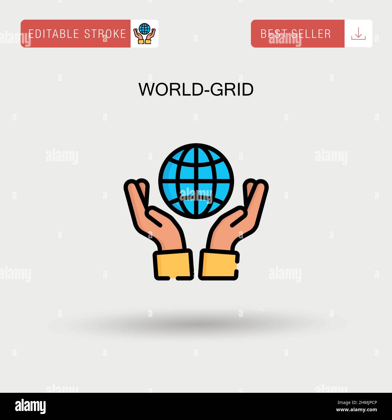 Simple grid map hi-res stock photography and images - Alamy