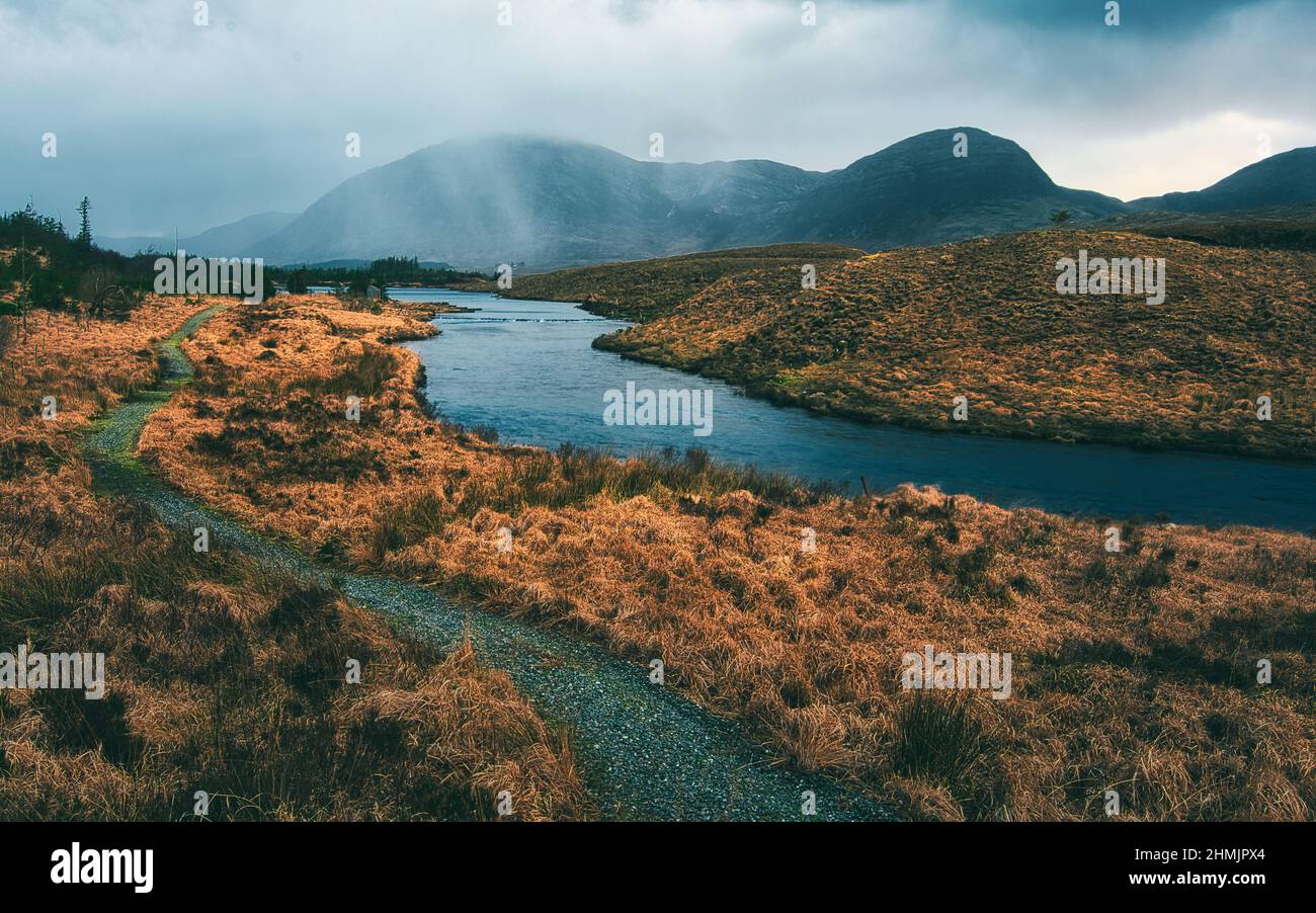 Irish hills natural reserve hi-res stock photography and images - Alamy
