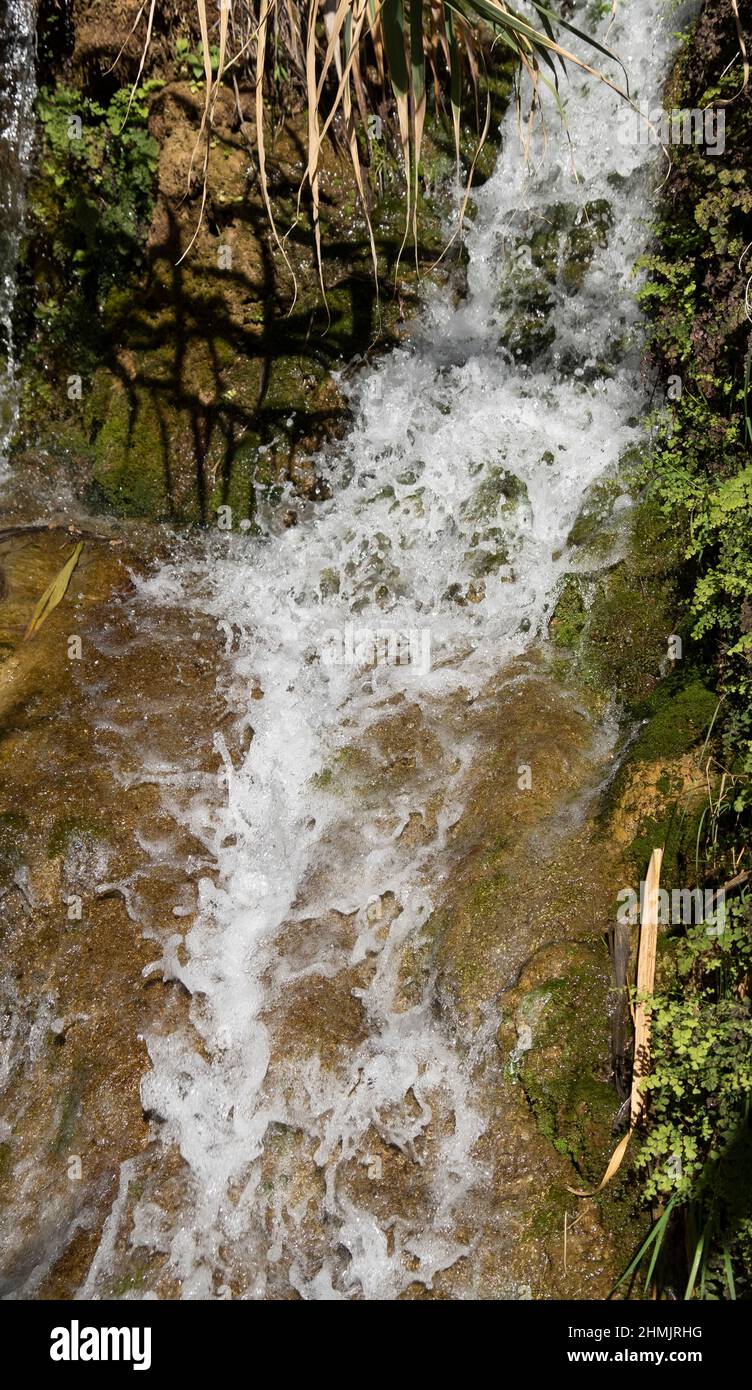 Fonts Algar waterfalls,Benidorm,Spain Stock Photo - Alamy