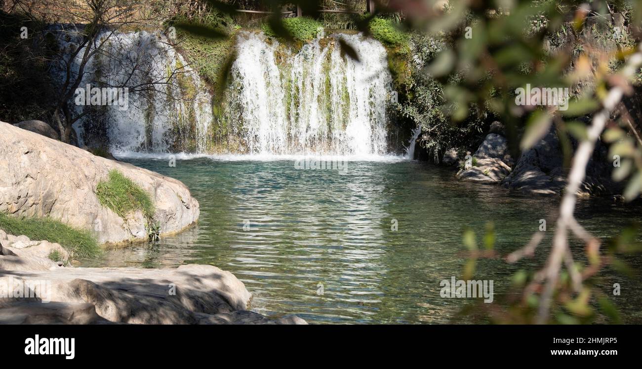 Fonts Algar waterfalls,Benidorm,Spain Stock Photo - Alamy