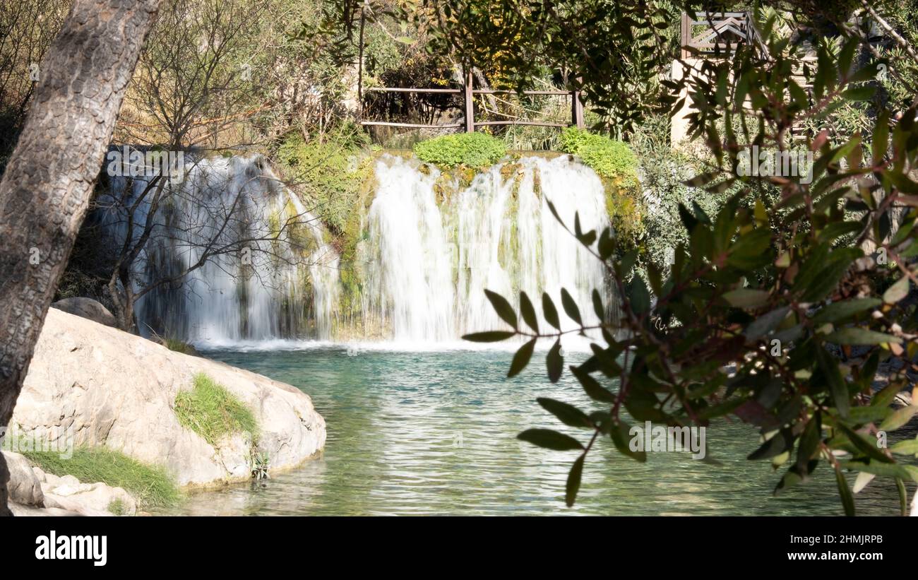 Fonts Algar waterfalls,Benidorm,Spain Stock Photo - Alamy