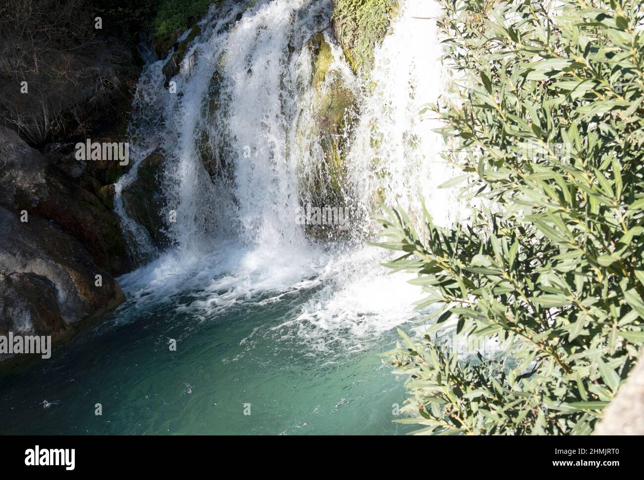 Fonts Algar waterfalls,Benidorm,Spain Stock Photo - Alamy