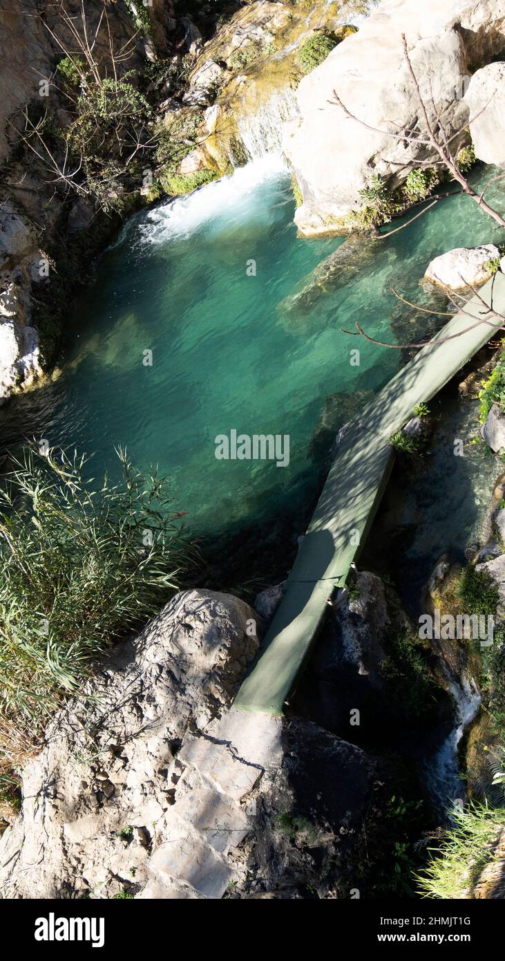 Fonts Algar waterfalls,Benidorm,Spain Stock Photo - Alamy