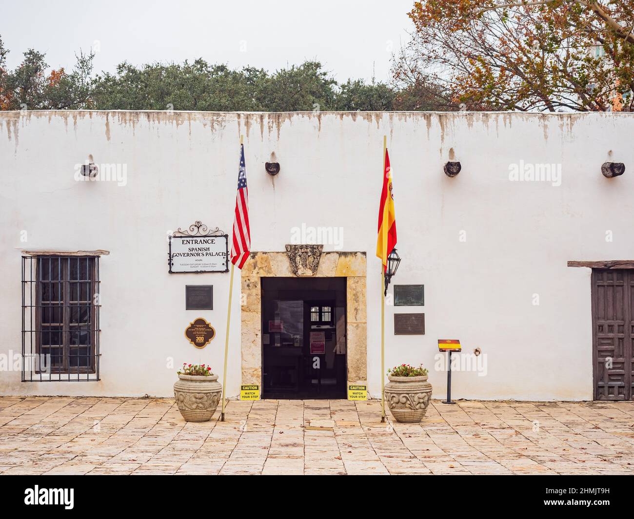 Spanish governor's palace san antonio hi-res stock photography and ...