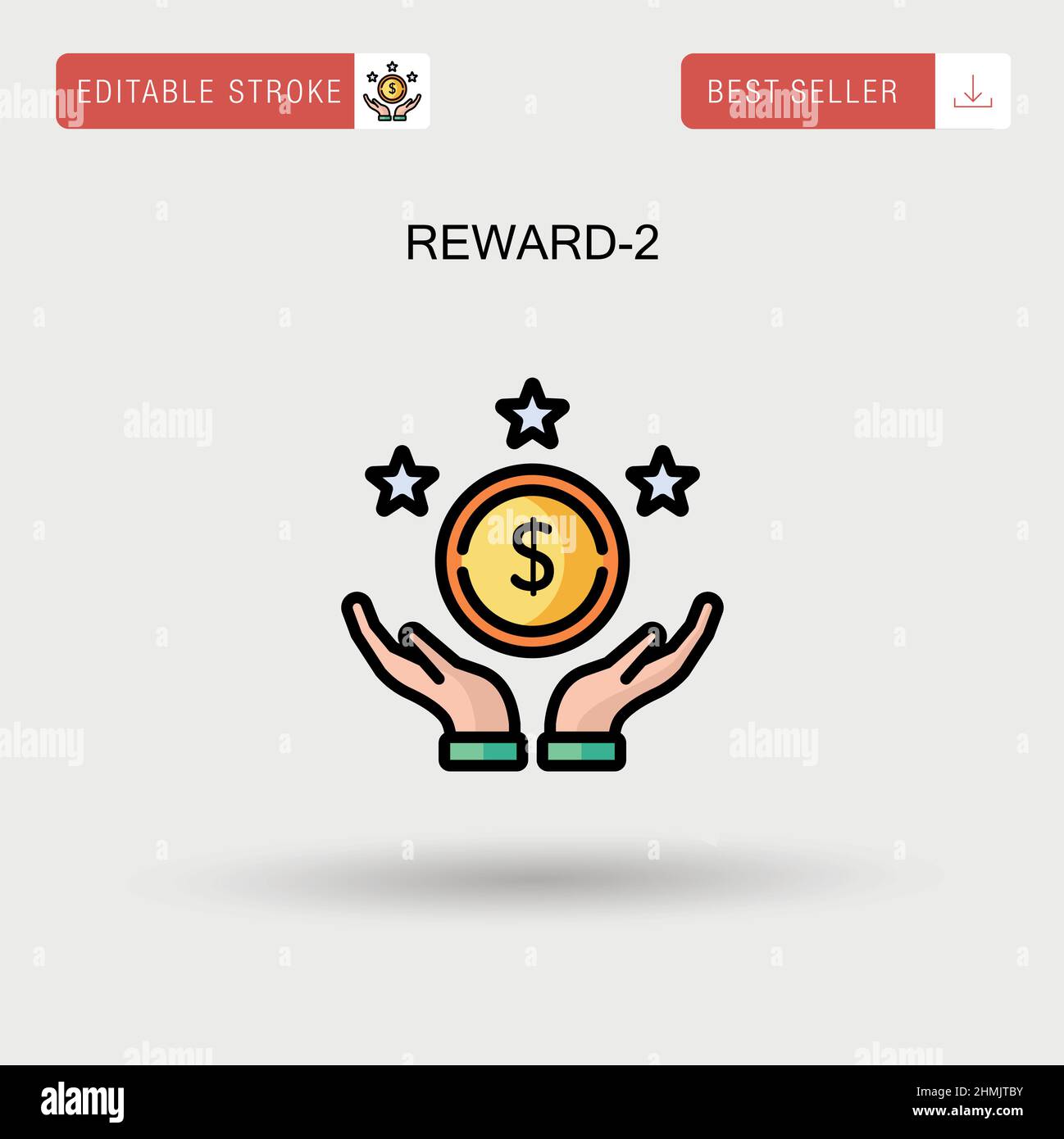 Game reward Stock Vector Images - Alamy