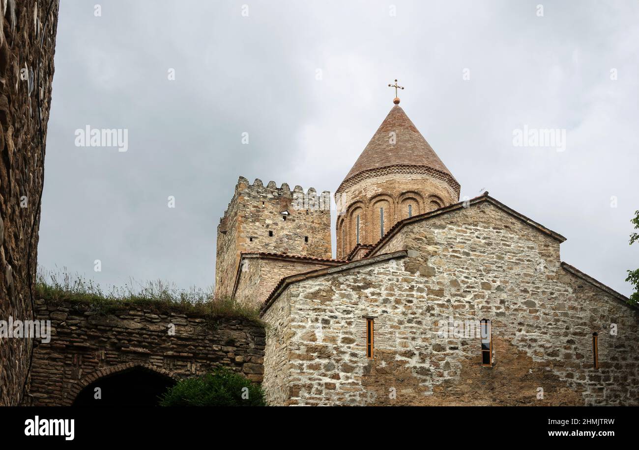 Medieval fortress Ananuri and Zhinvali Reservoir in the Caucasus ...