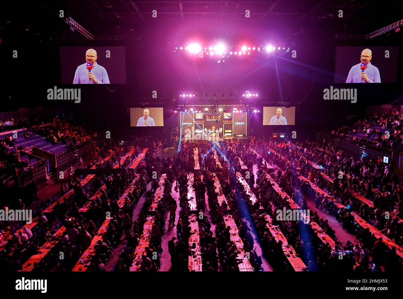 10th February 2022 ; M&S Bank Arena, Liverpool, England; PDC Premier ...