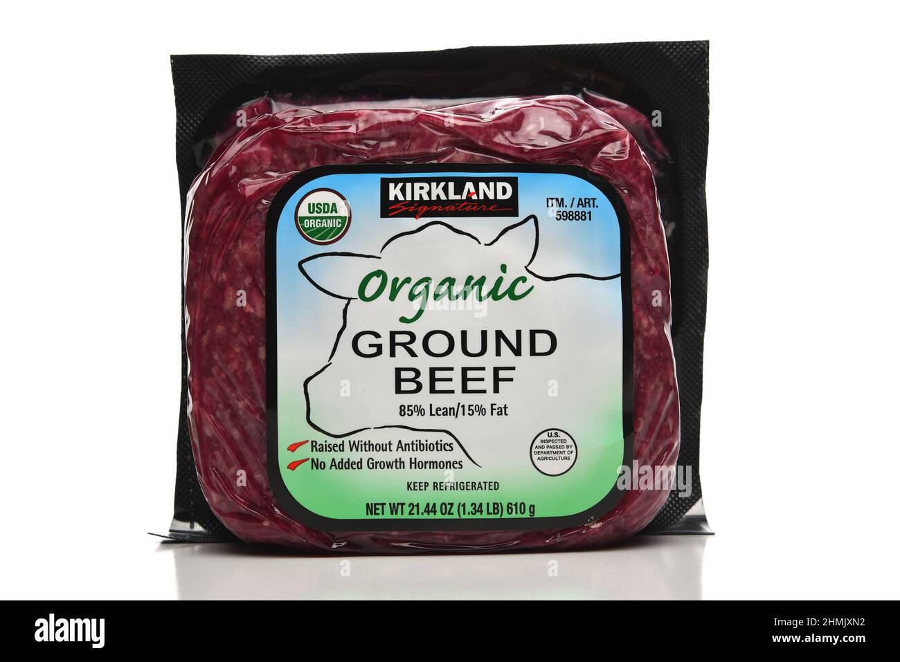 IRVINE CALIFORNIA 10 FEB 2022 A Package Of Kirkland Signature