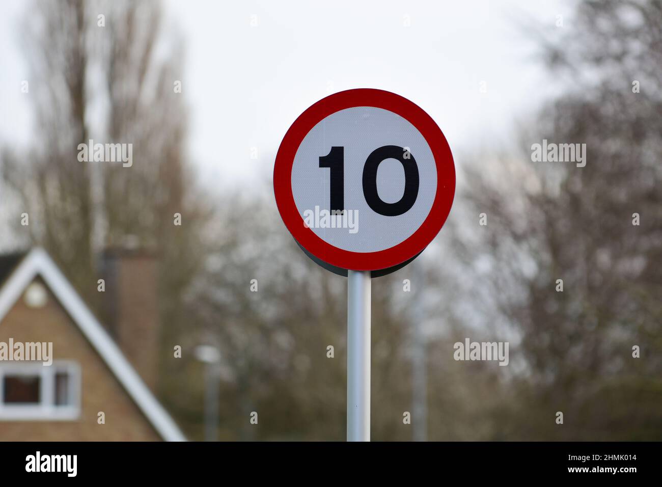 Drive slowly signs UK Stock Photo - Alamy
