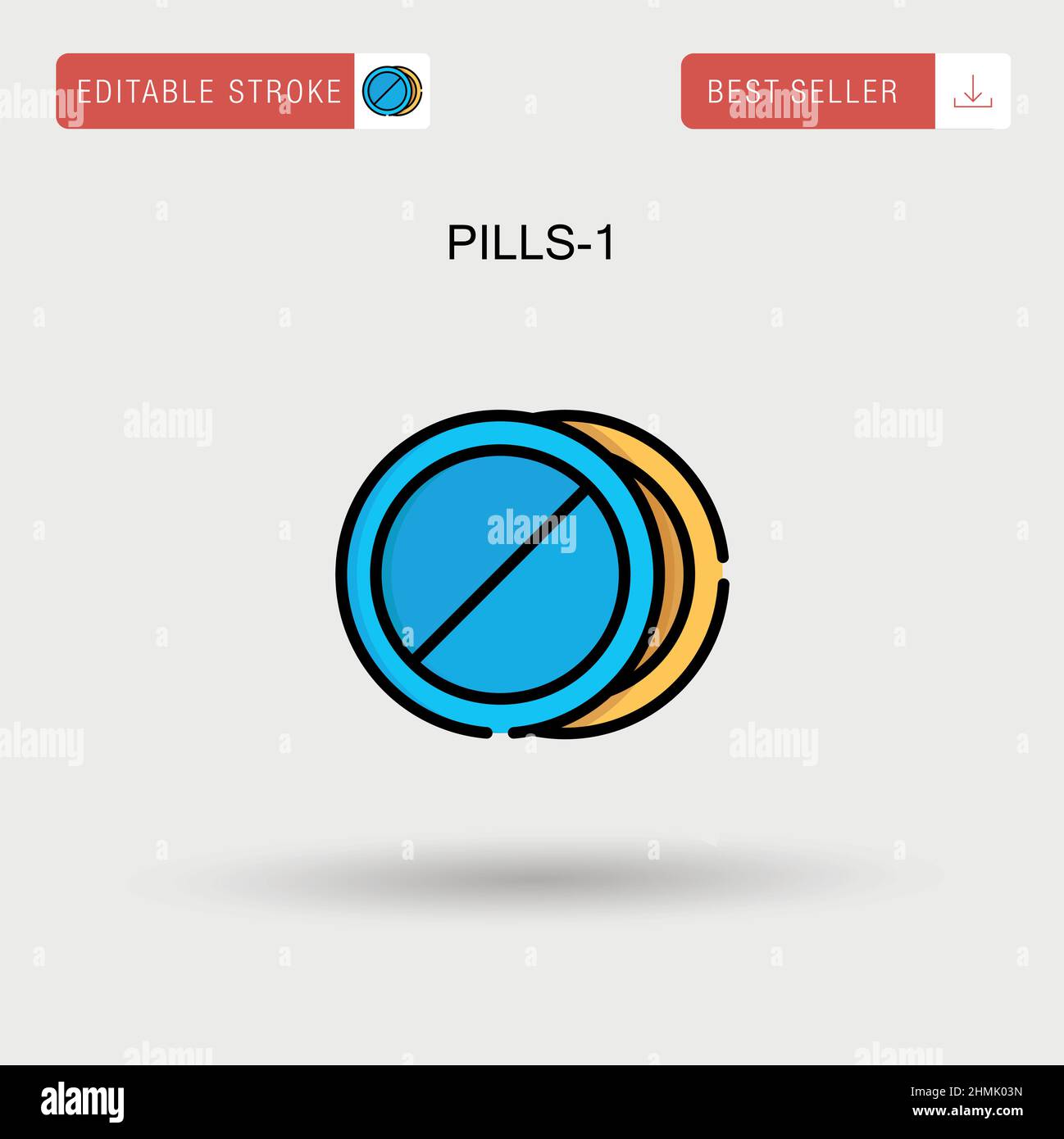 Capsule pharmaceutical different pills Stock Vector Images - Alamy