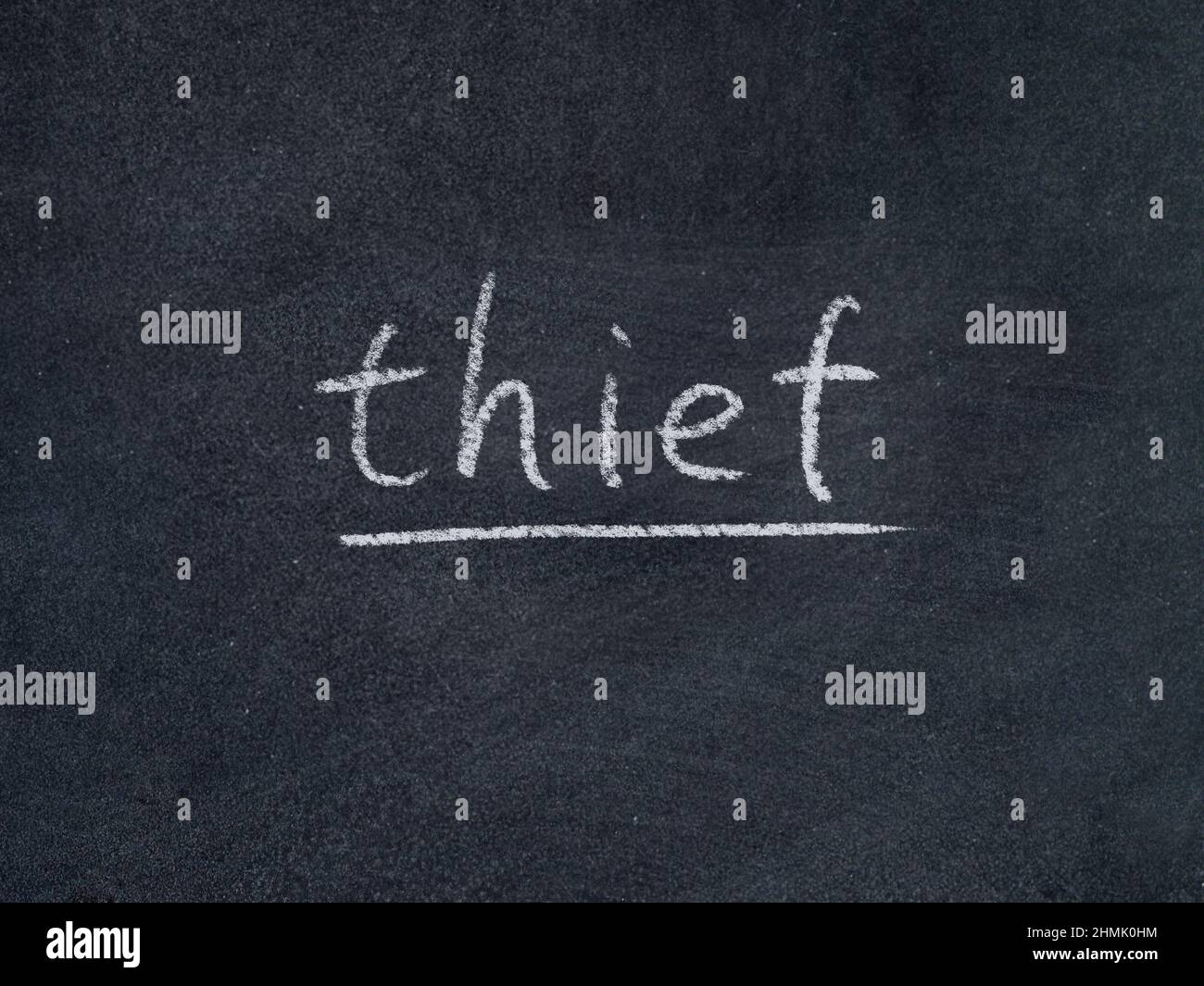 Thief word hi-res stock photography and images - Alamy