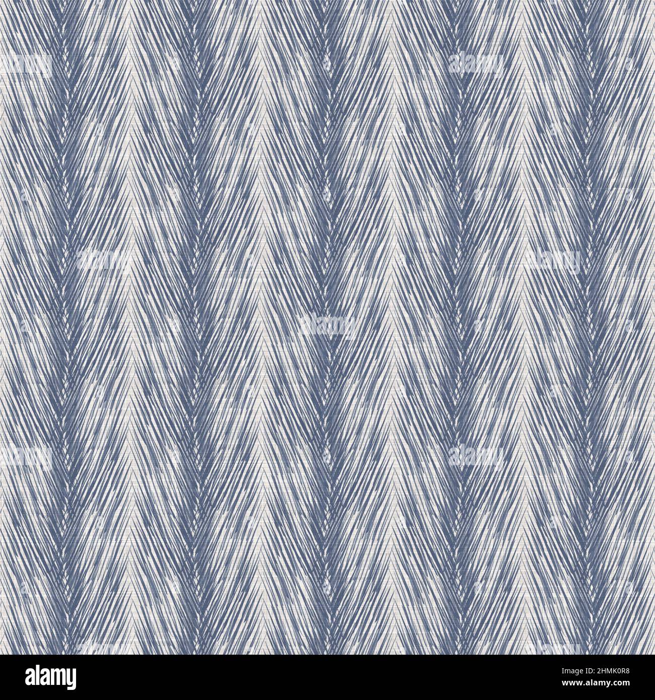 Seamless French country kitchen stripe fabric pattern print. Blue ...