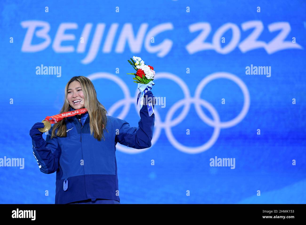 Chloe kim 2022 winter olympics hi-res stock photography and images - Alamy