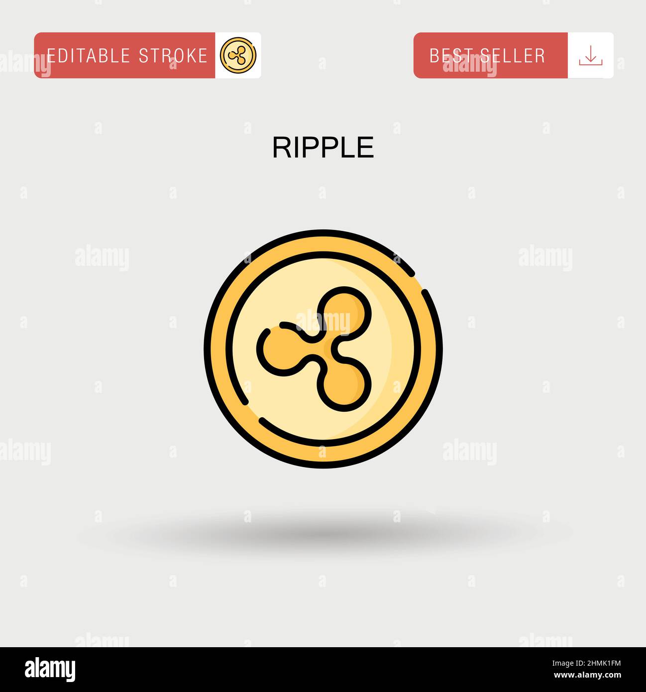 Clear water ripples Stock Vector Images - Alamy