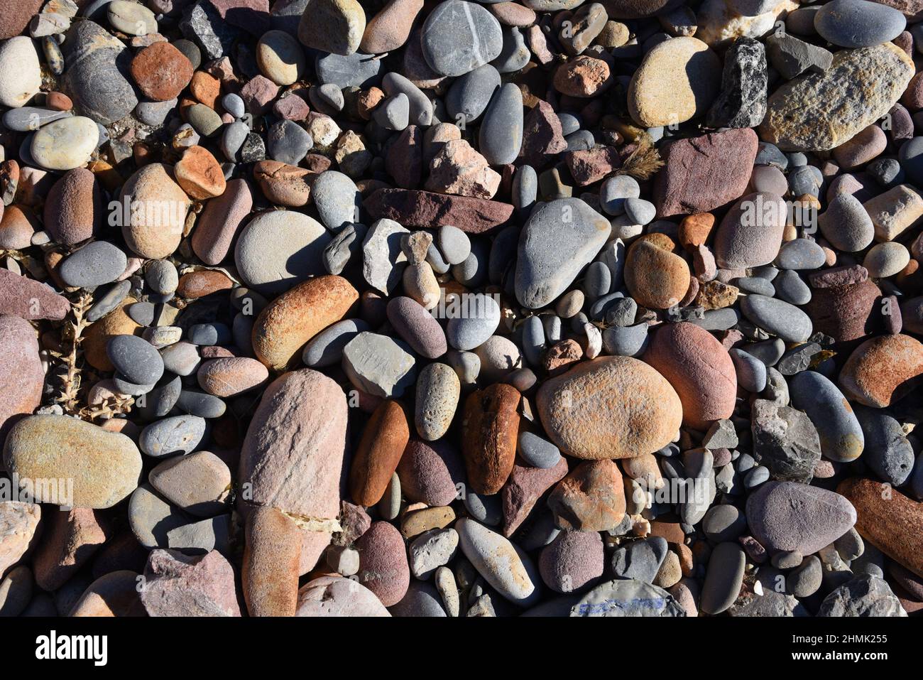 Stones on beach. Decorative texture of stones. Sea stones background ...