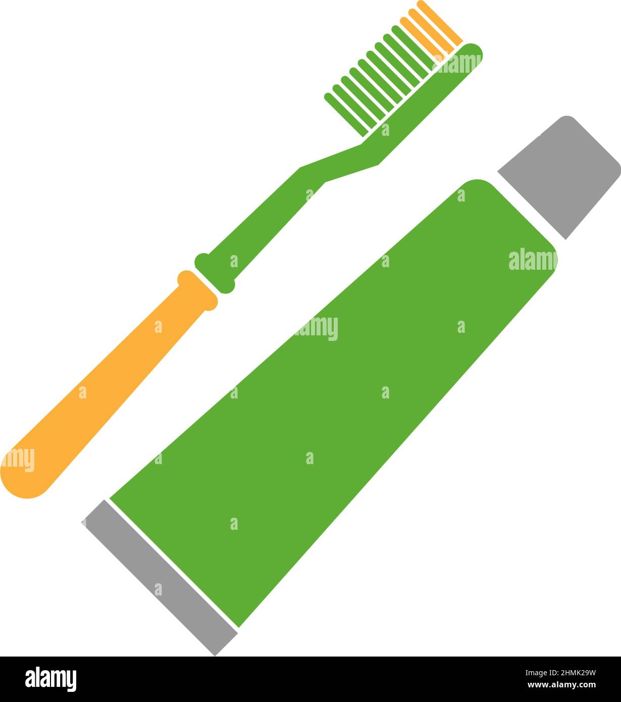 Toothbrush icon logo design template illustration vector Stock Vector ...