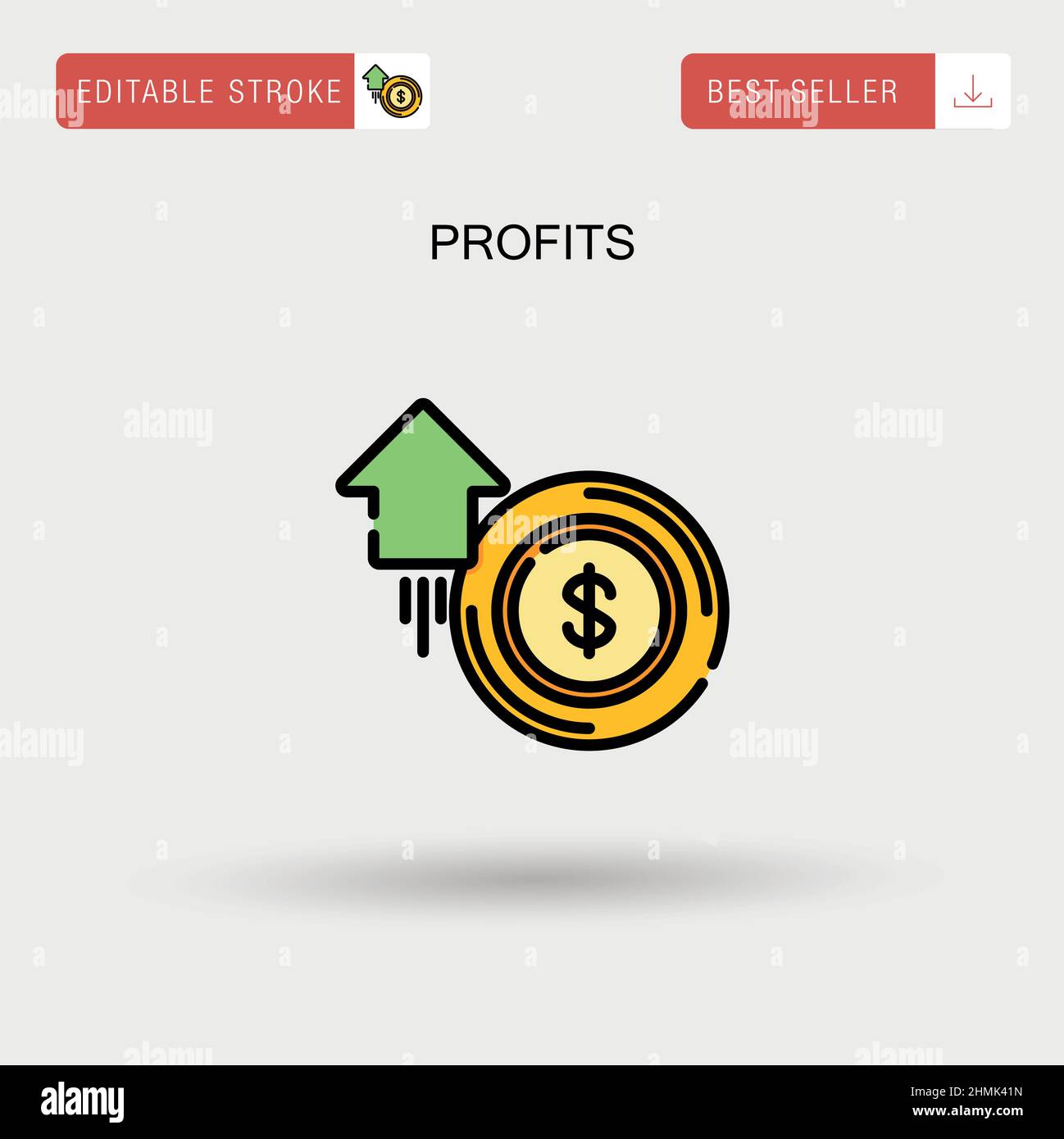 Simple coin stack graph hi-res stock photography and images - Alamy