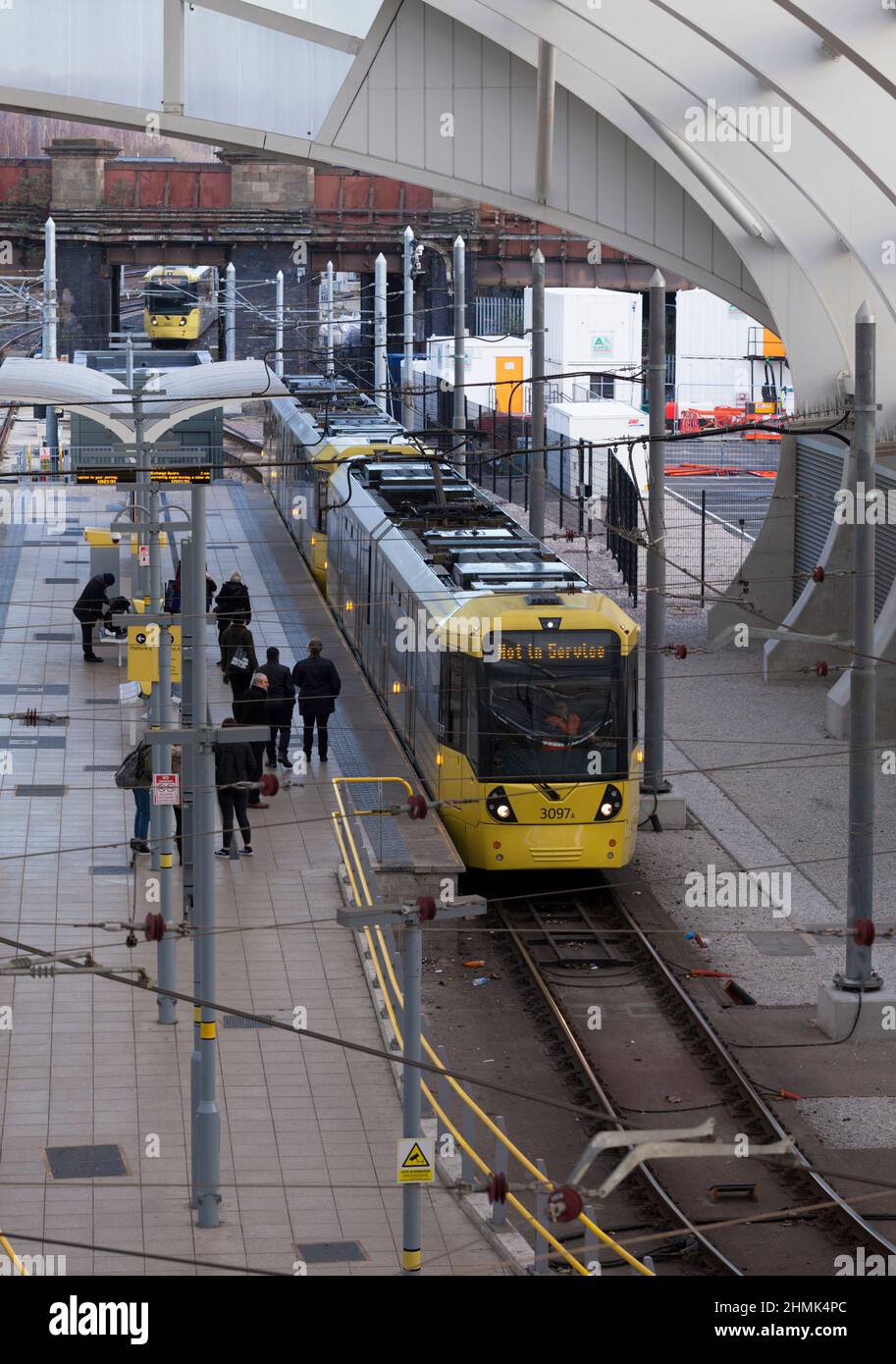 Manchester Metrolink Bombarder Flexity Swift M5000 tram at Manchester ...