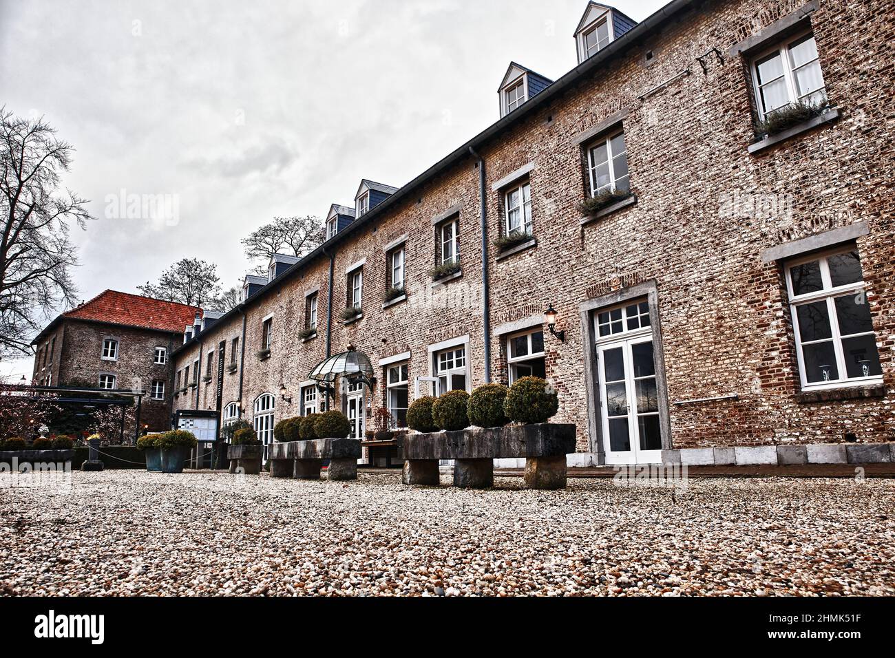 Beautiful view of the historic Kasteel Elsloo in Elsloo, Netherlands ...